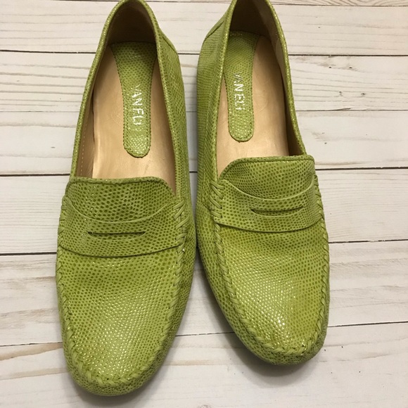 Vaneli | Shoes | Vaneli Green Loafers | Poshmark